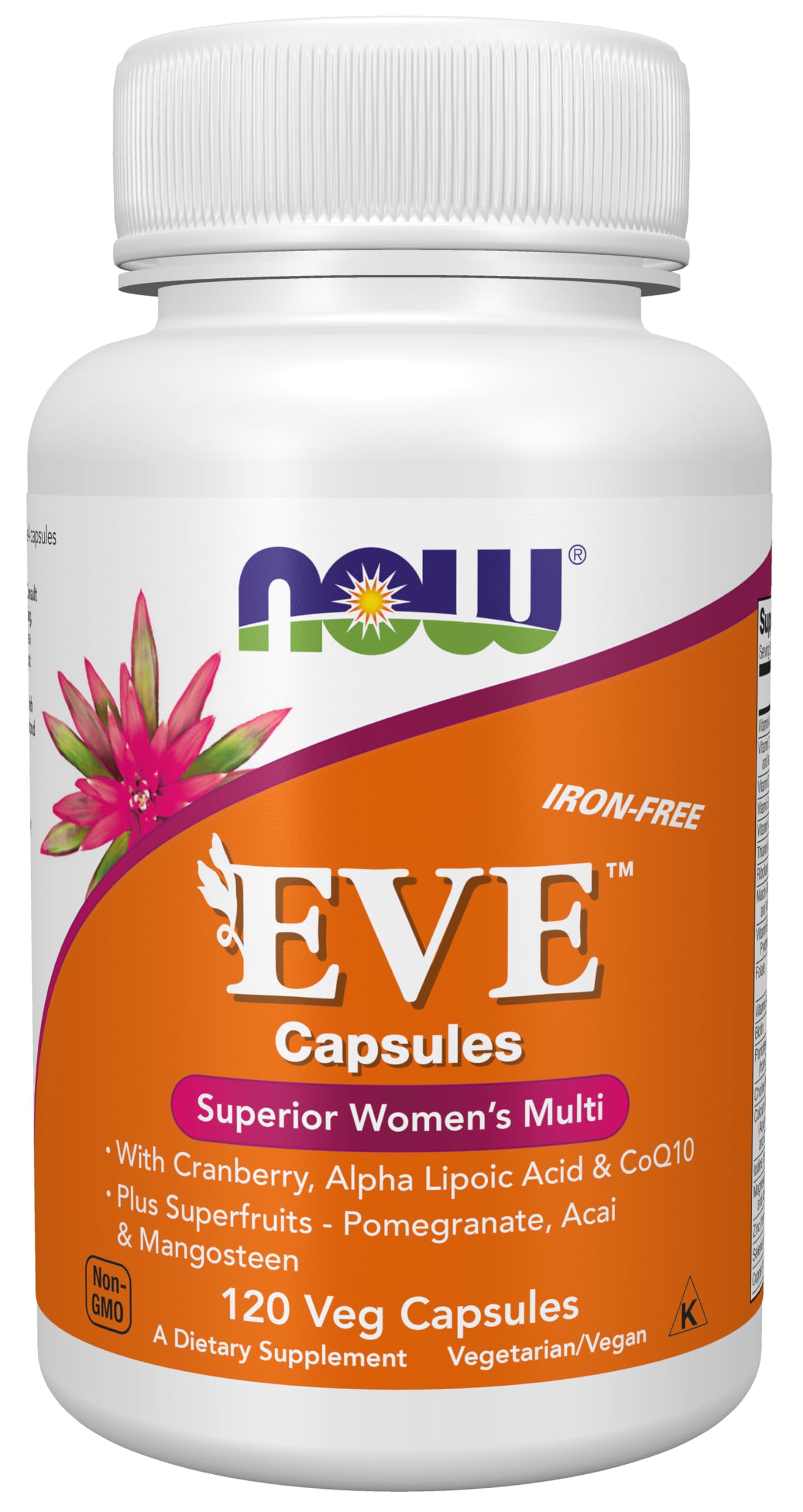 Now Eve Women'S Multiple Vitamin 120 Veg Capsules – Hawah Beauty